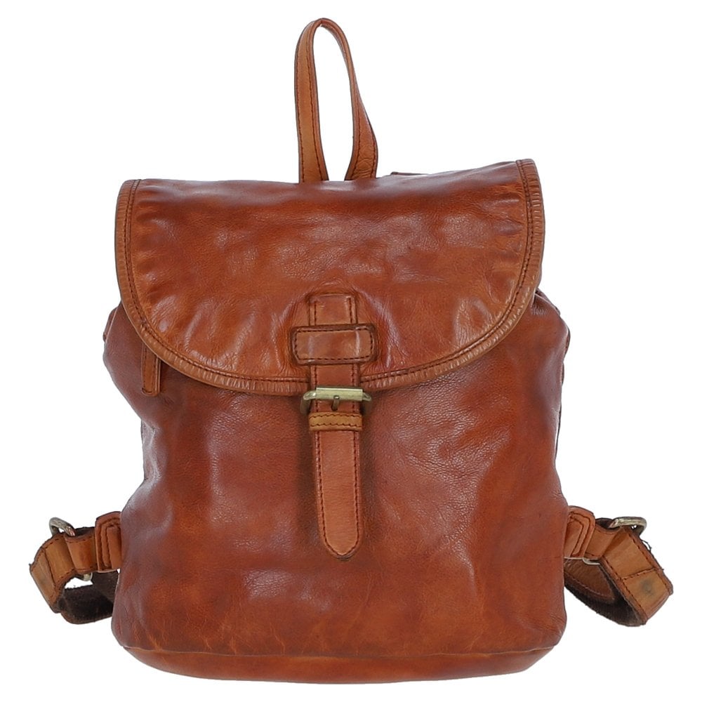 Dulce Luxury Leather Rucksack Tan – White Lotus Living